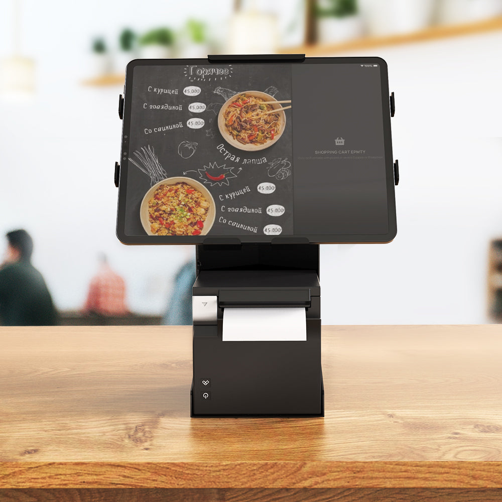 iPad POS Stand with Printer Holder BSP101B – Beelta Store