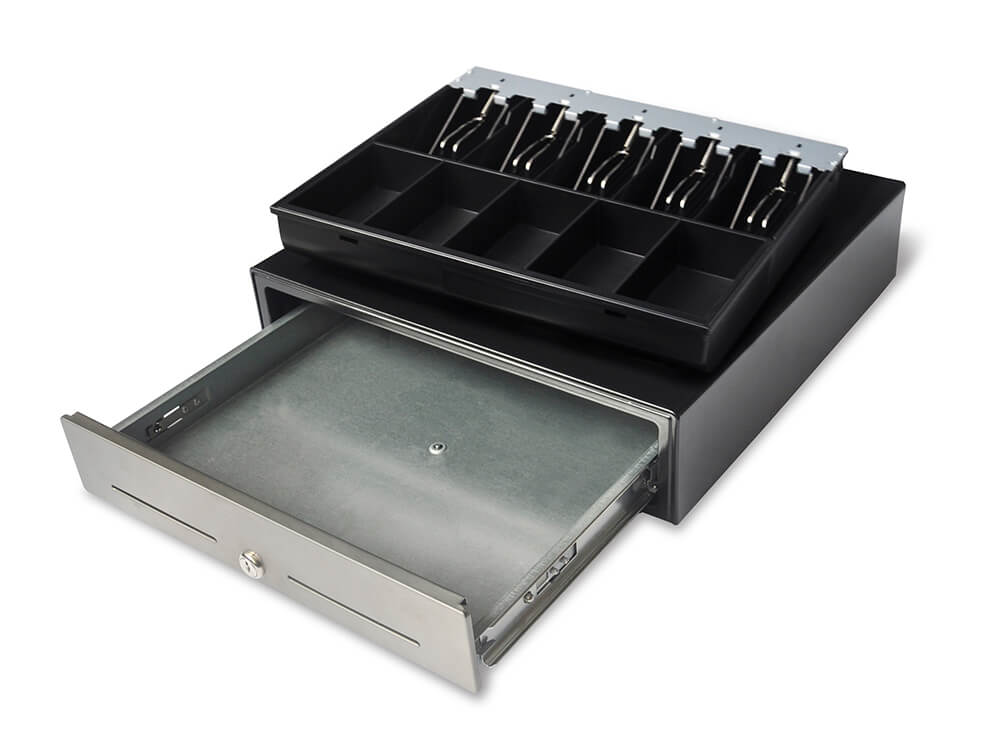 Heavy Duty Cash Drawer with Stainless Steel Front 16 inch | BK1616B ...
